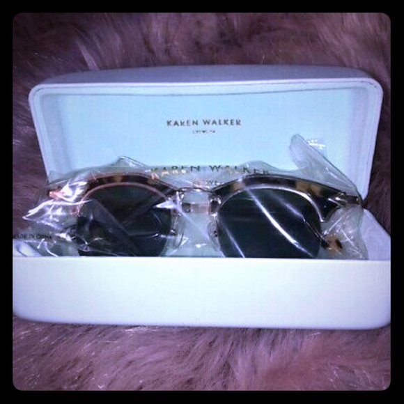Karen Walker | Accessories | Nwt Karen Walker Buccaneer Crazy Tort ...